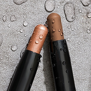 Julep Eyeshadow 101 Crème-to-Powder Waterproof Eyeshadow Stick – Smoky Tawny Matte – Long-Lasting, Crease-Proof, Muted Brown Matte Eyeshadow with Built-in Smudger