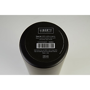 Liberty Boîte de Pâtes - Boite de Rangement- Boite de Conservation Spaghetti- en Émail Noir 9,5