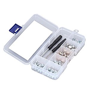 Hex Screw Bracket, Laptop Repair Screws Practical Multifunctional Standard Sizes High Hardness for Storage Module Mounting