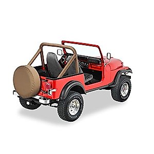 Bestop 8000704 Tan Sport Bar Cover for 1980-2016 CJ5, CJ7 & Wrangler