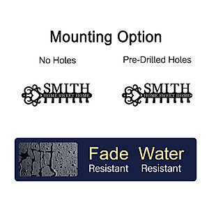 Personalized Key Holder Wall Mount, Customized Key Holder for Wall, Custom Keys Holder on Wall, Personalized Wall Mounted Key Holder Hooks Organizer Rack, Custom Key Rack