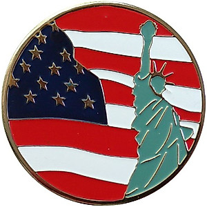 Putter Mounted Divot Tool and Ball Marker - Liberty