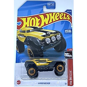 Hot Wheels 2022 - Hyper Rocker - Yellow - HW Rescue 1/10