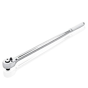 Neiko 03034A 3/8” Drive Extra Long Ratchet | 18” Length | 72 Tooth Gear | Cr-Mo Head | CR-V Steel