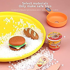 Kids Toys Kitchen Set for Girls Boys Pots and Pans Chef Hat Cooking Utensils Playset Birthday Gifts Pretend Play Food Fun Educational Toys for Toddler Sensory Toys