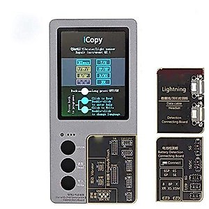 Shuangfu iCopy Plus for iPhone 7/8/8P/X/XR/XS/XSMAX/11 Pro Max LCD/Vibrator Transfer EEPROM Programmer Add Battery/Lighting Board (iCopy Add 3 Boards)