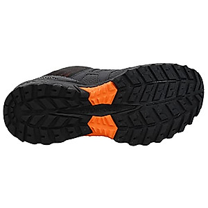 Saucony Men's Excursion TR14 Running Shoe, Black/Orange, 11 W