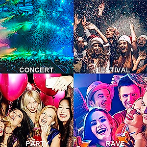 Mysense Red Body Glitter Gel, Singer Concerts Face Glitter Makeup, Music Festival Rave Face Eye Hair Accessories, Chunky Glitter Mermaid Sequins Face Paint Makeup for Women, 30g