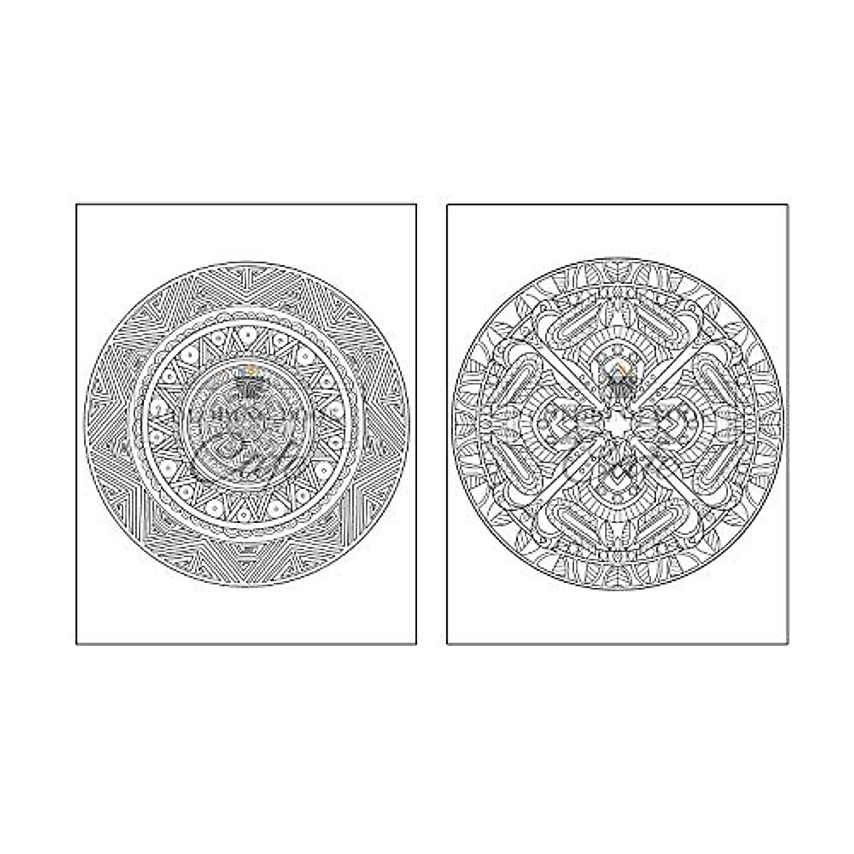 125 Mandalas: An Adult Coloring Book Featuring 125 of the World’s Most Beautiful Mandalas for Stress Relief and Relaxation (Mandala Coloring Books)