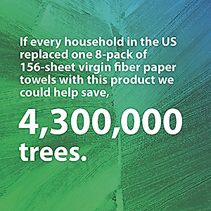 Seventh Generation Paper Towels, 100% Recycled Paper, 2-ply, 8 Count (Pack of 4)