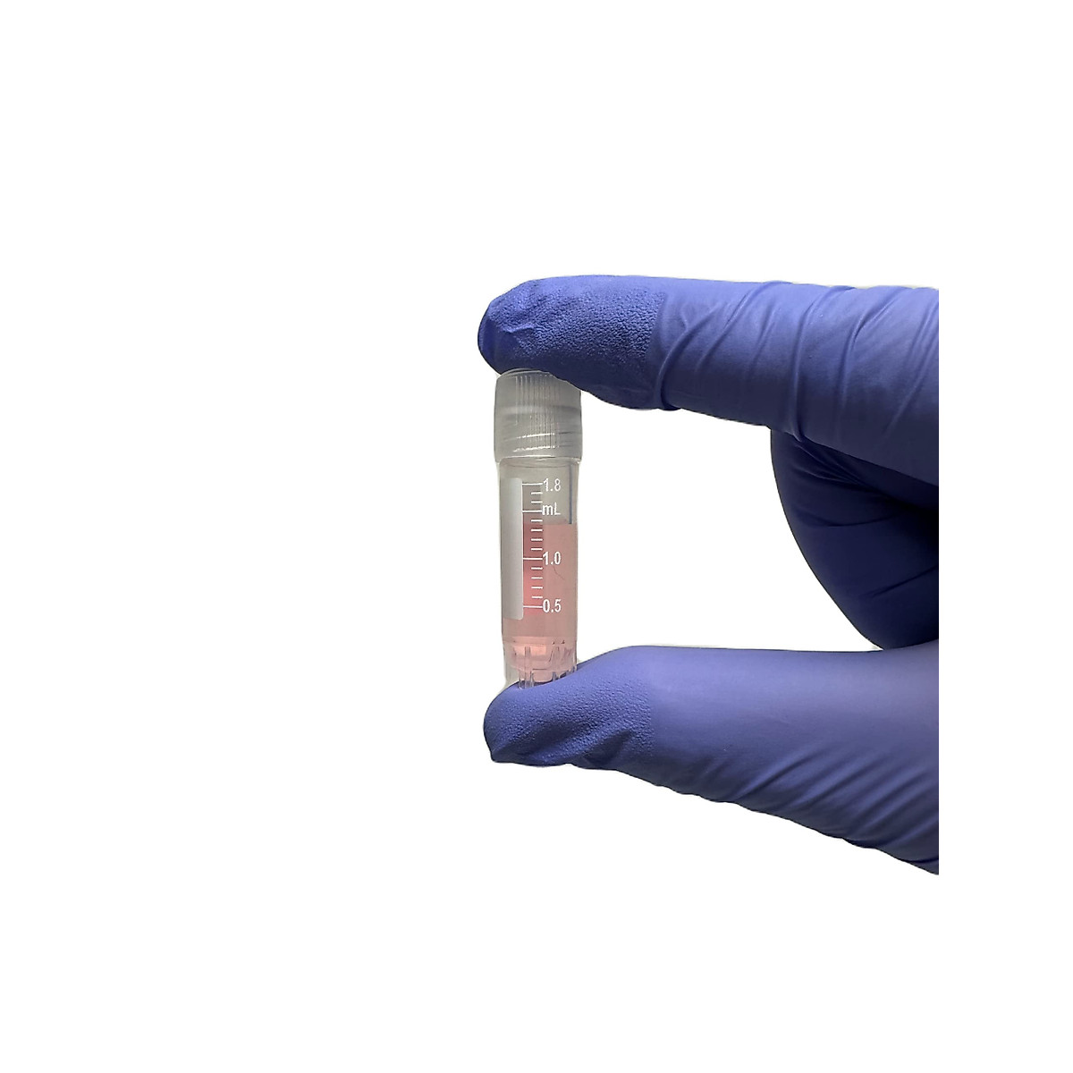 Cryogenic Vial, 2 mL, Sterile, RNase & DNase Free, 50 Pcs/Bag, Thickened Tube Wall, Made from high Quality Polypropylene