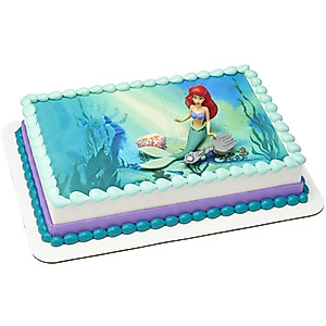 DecoSet® Disney Princess Ariel Colors of the Cake Topper - 2-Piece cake decoration