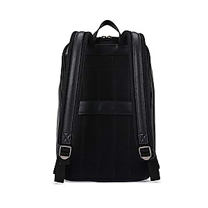 Samsonite Classic Leather Slim Backpack, Black, One Size