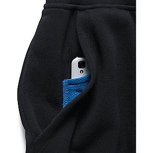 Under Armour Men's Rival Fleece Exploded Logo Shorts,Black (001)/Anthracite, Small