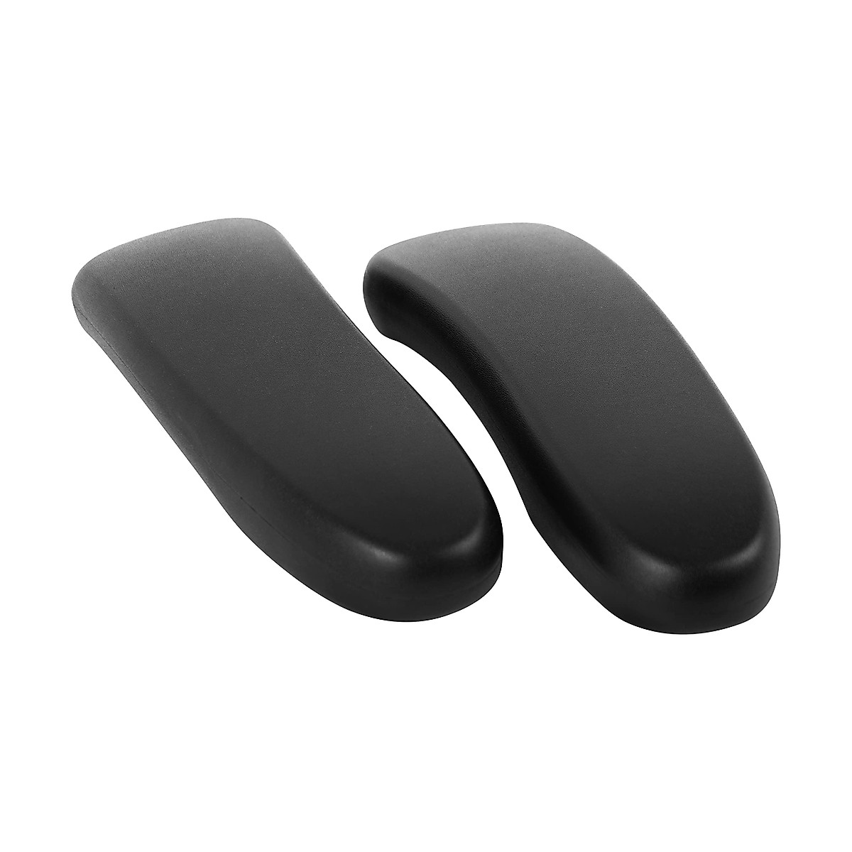 Chairorama Arm Pads Replacement - for Herman Miller Aeron Chair Ergonomic Graphite Vinyl Armrest Pads Office Chair Parts