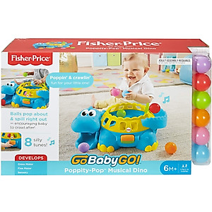 Fisher-Price Go Baby Go! Poppity Pop Musical Dino