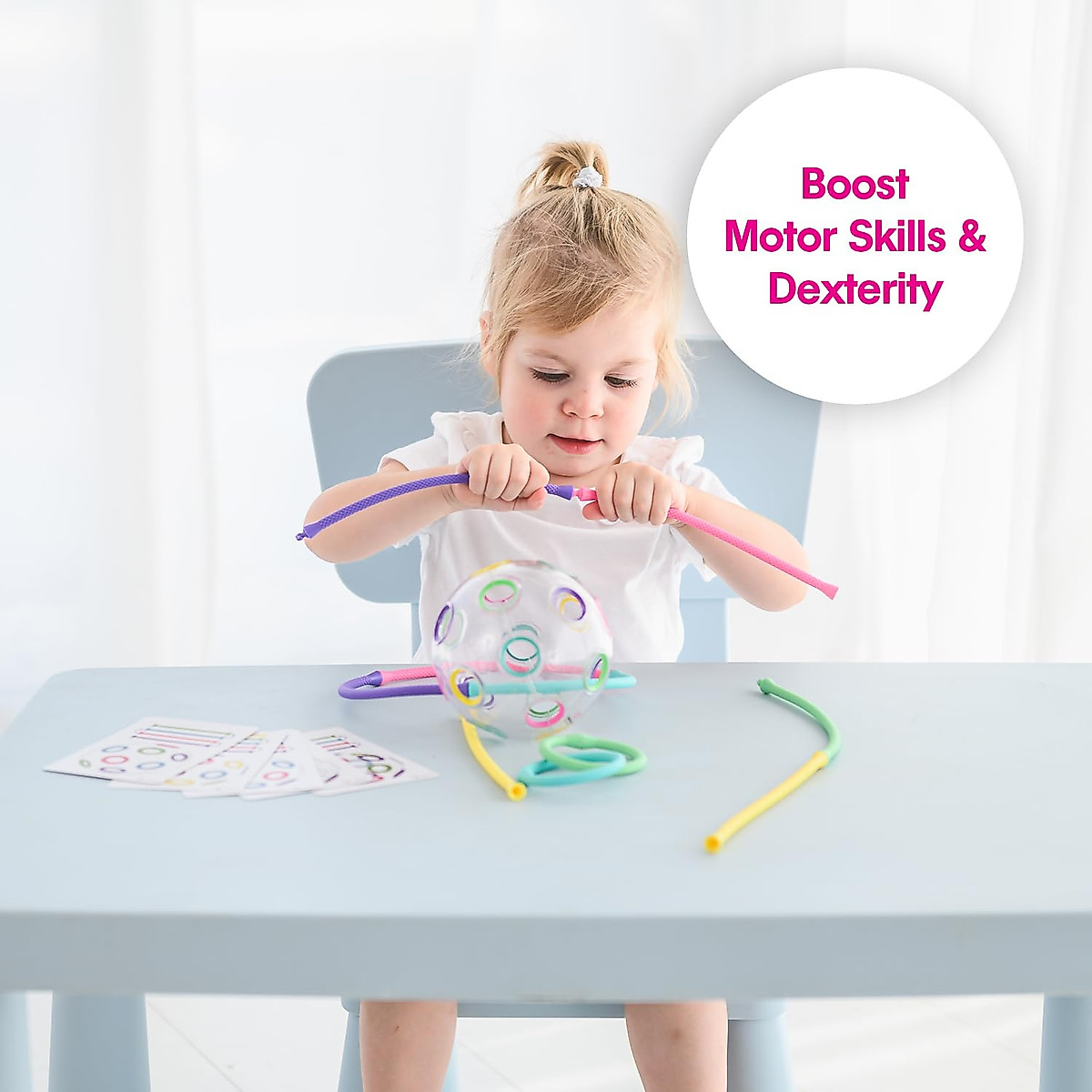 Edushape 525021 Thread-O-Ball Development Activity (Pack of 11)