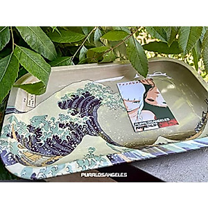 PURR Great Wave Rolling Tray 7"x11" Large