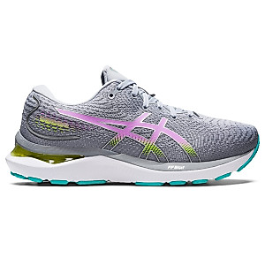 ASICS Women's Gel-Cumulus 24 Running Shoes, 7, Piedmont Grey/Lavender Glow