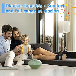 Plantar Fasciitis Night Splint - Upgraded Plantar Fasciitis Relief Braces Women And Men Day Night - Ankle Brace Arch Support Achilles Tendonitis Relief Foot Drop Heel Pain Relief