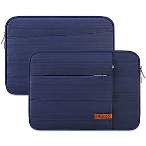 Lacdo Laptop Sleeve Case for 14 inch New MacBook Pro M2 / M1 Pro Max A2779 A2442 2023-2021, 13.5 inch Microsoft Surface Laptop 5 4 3 2 1/13.5" Surface Book 3 2 1 Computer Bag Water Resistant, Blue