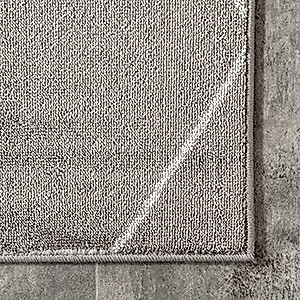 nuLOOM Veronica Geometric Honeycomb Area Rug, 8' x 10', Grey