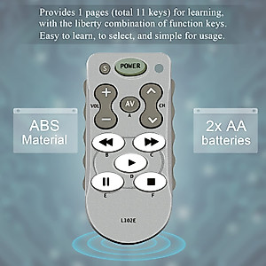 CHUNGHOP L102 Learning Remote Control Use for TV/SAT/DVD/CBL/CD/DVB-T for Samsung LG Sony Philips Copy