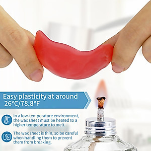 Base Plate Wax Orthodontic Dental Wax Sheets 20PCS, Red Utility Bite Wax Denture Casting Wax Sheet Supply for Modelling|Filling|Lab Equipment - 12 Months Warranty