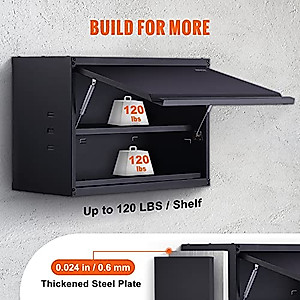VEVOR Metal Garage, 20" Wall Cabinet