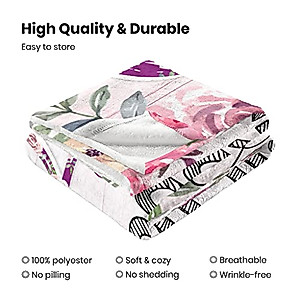 40th Birthday Gifts for Women Blanket 50" x 60", 40th Birthday Blanket for Women Turning 40, Wife Sister Mom Friends 1982 Birthday Gift