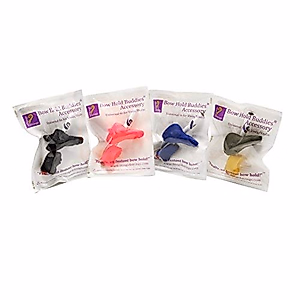 Original Bow Buddy Purple Raspberry 2-Piece Set: Things 4 Strings Bow Hold Buddies Violin/Viola Teaching Aid Accessory