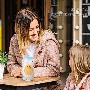 Joyclub 8 Pack Frosted Sublimation Glass Cups Blanks 16 OZ Borosilicate Can Glass Tumblers with Acrylic Lids for Beer, Juice, Soda, Iced Coffee