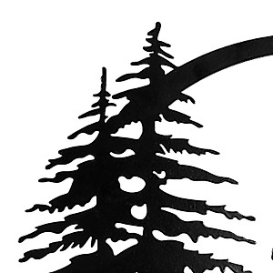 CINPIUK Bigfoot Wall Art Decor, Welcome Sasquatch Metal Sign Indoor Outdoor Farmhouse Christmas Wall Hanging Ornament Home Garden Yard Garage Decor Housewarming Gift, 14 Inch