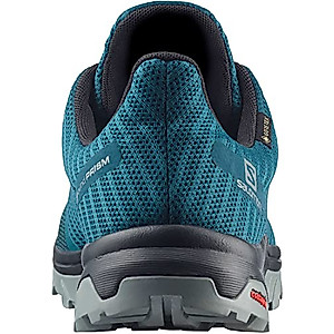 Salomon Men's Outbound Prism Gore-TEX Hiking Shoes for Men, Legion Blue/Mallard Blue/Monument, 11