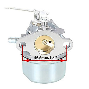 HSK845 Carburetor for Toro S200 Tecumseh 640309 HSK850 8204D 8204E 8327C 8327D 8222D 8222E 8221F 8222C Replaces 632537A 640093 Fits Craftsman 536.885211 Snapper LE19 Snow Blower