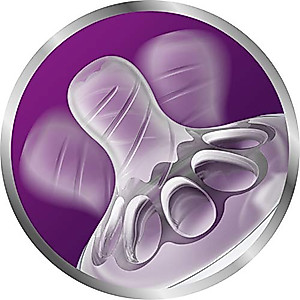 Philips Avent Natural Baby Bottle Medium Flow Nipple, 3M+, 4pack, Flow 3, SCF653/43