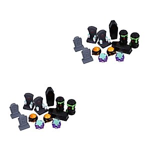 ORFOFE 24 Pcs Mini Figures Halloween Charms Miniature Things Resin Miniatures for Crafts