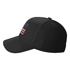 USA American Flag and Poland Poles Flag Baseball Cap for Men Women Adjustable Classic Dad Hat Trucker Cap for Running Outdoor Activities Snapback Hat