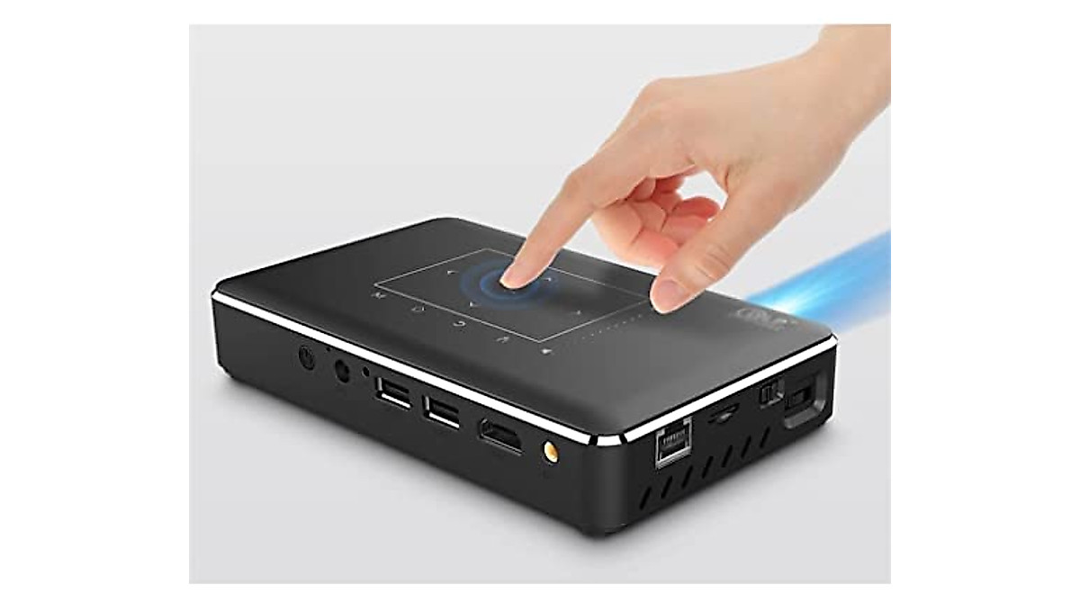 Feilx Mini Projector 2022 - Portable 4K Full HD WiFi & Bluetooth