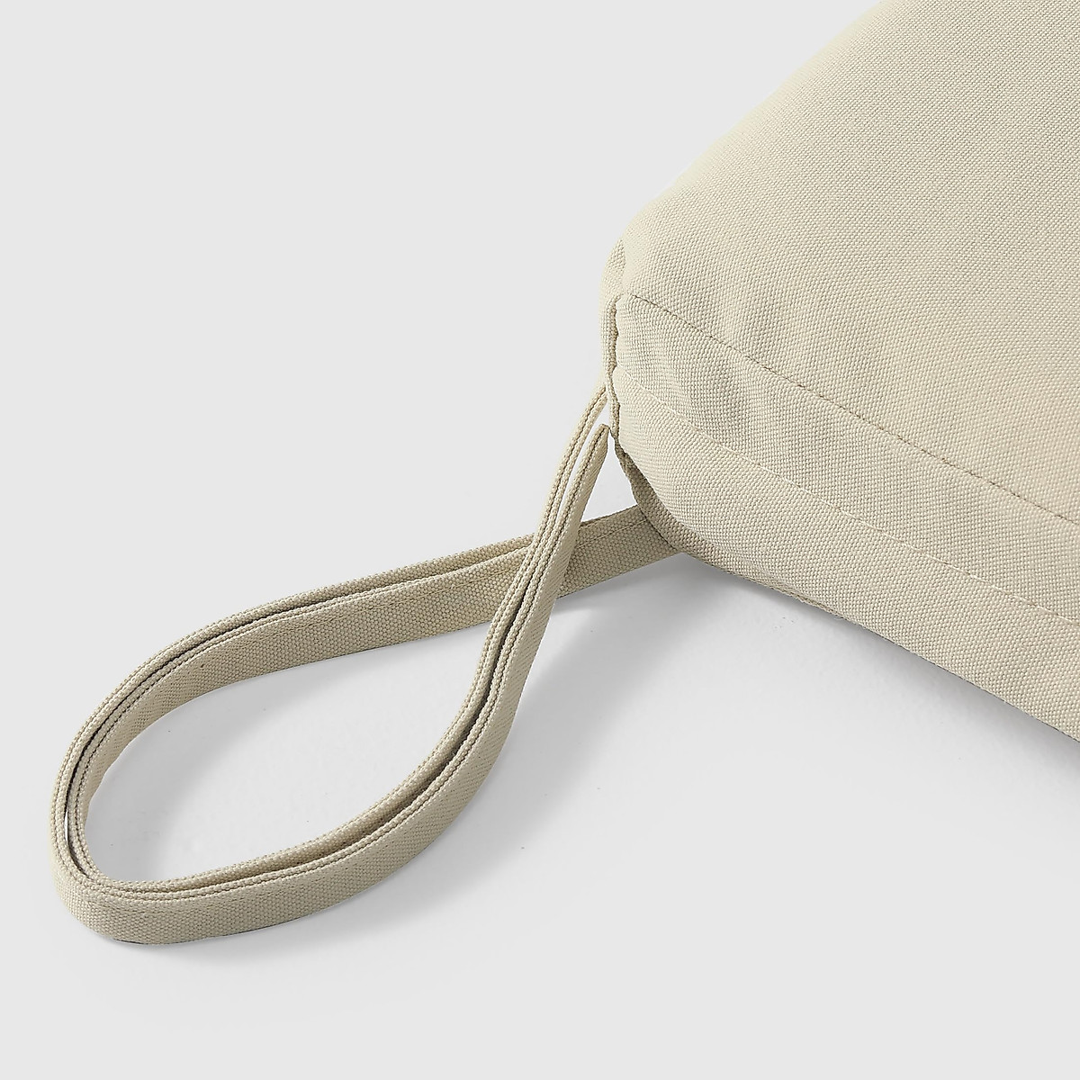 WestinTrends Solace Water Resistant Outdoor Patio Bench Seat Cushion, 46 x 18, Beige