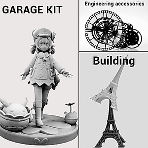 DR.3D ABS-Like 3D Printer Resin, LCD UV Fast Curing Resin, 405nm Photopolymer Drillable Resin for LCD 3D Printing,1000g White