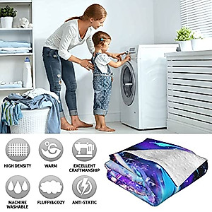 Dragon Ball Anime Fleece Plush Throw Blanket Soft Cozy Blankets for Bed Sofa Couch 80" x 60"