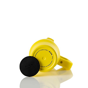 Hogg Big Swig 40 oz Tumbler with Handle and Straw - Lemondrop, Advanced Design Spill Proof Tumbler with Straw, Insulated Cups with Lids and Straws, 40oz Tumbler with Handle, Yellow Tumbler