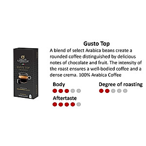 Gran Caffè Garibaldi Nespresso* compatible capsules (Variety Pack, 60 Count)