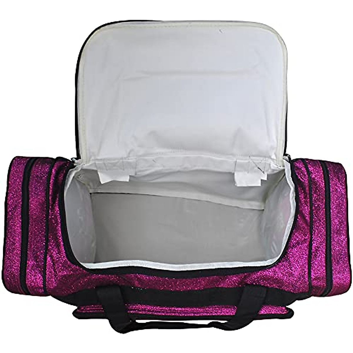 NGIL Canvas 23" inch Duffle Bag (Hot Pink Glitter)