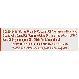 Dr.Bronner's Magic Soaps Pure Castile Soap - Tea Tree - 32 oz