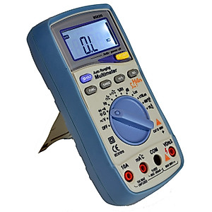 Mastech 5-in-1 multimeter Lux, Sound Level, Humidity,Temperature,True RMS MS8209