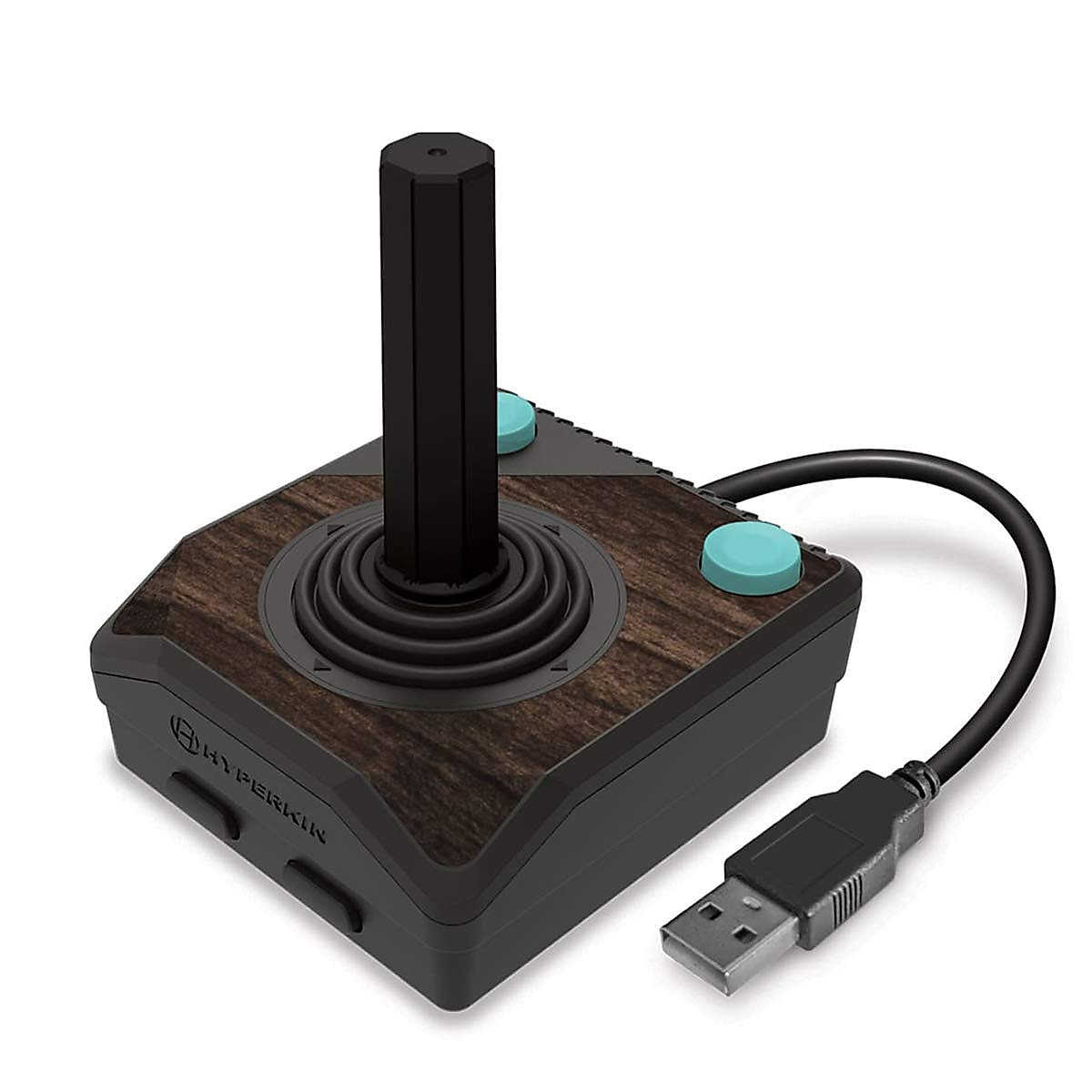 Hyperkin "Trooper II Premium Atari 2600 Style Wired USB Joystick Game Controller For PC/Mac/Raspberry Pi/Retro Pie/Linux