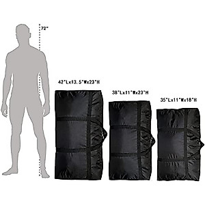 YiKitHom Extra Large Storage Duffle Bag for Travel, Black Oversized Giant Big Traveling Duffle Bag