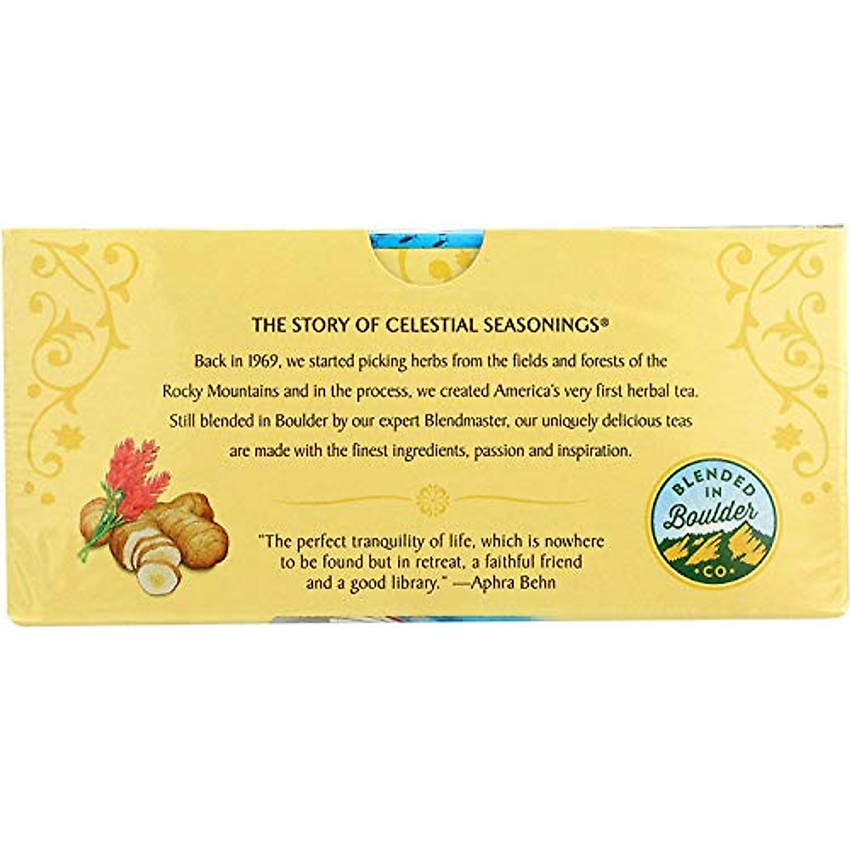 Celestial Seasonings Herbal Tea, Ginger Plus Probiotics, 20 Count (Pack of 3)